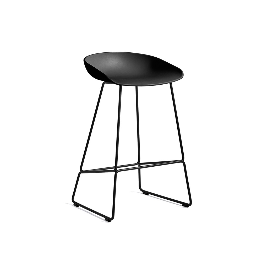 Buy the Hay About a Stool AAS38 - Sled base in Height: 76cm - Powder ...