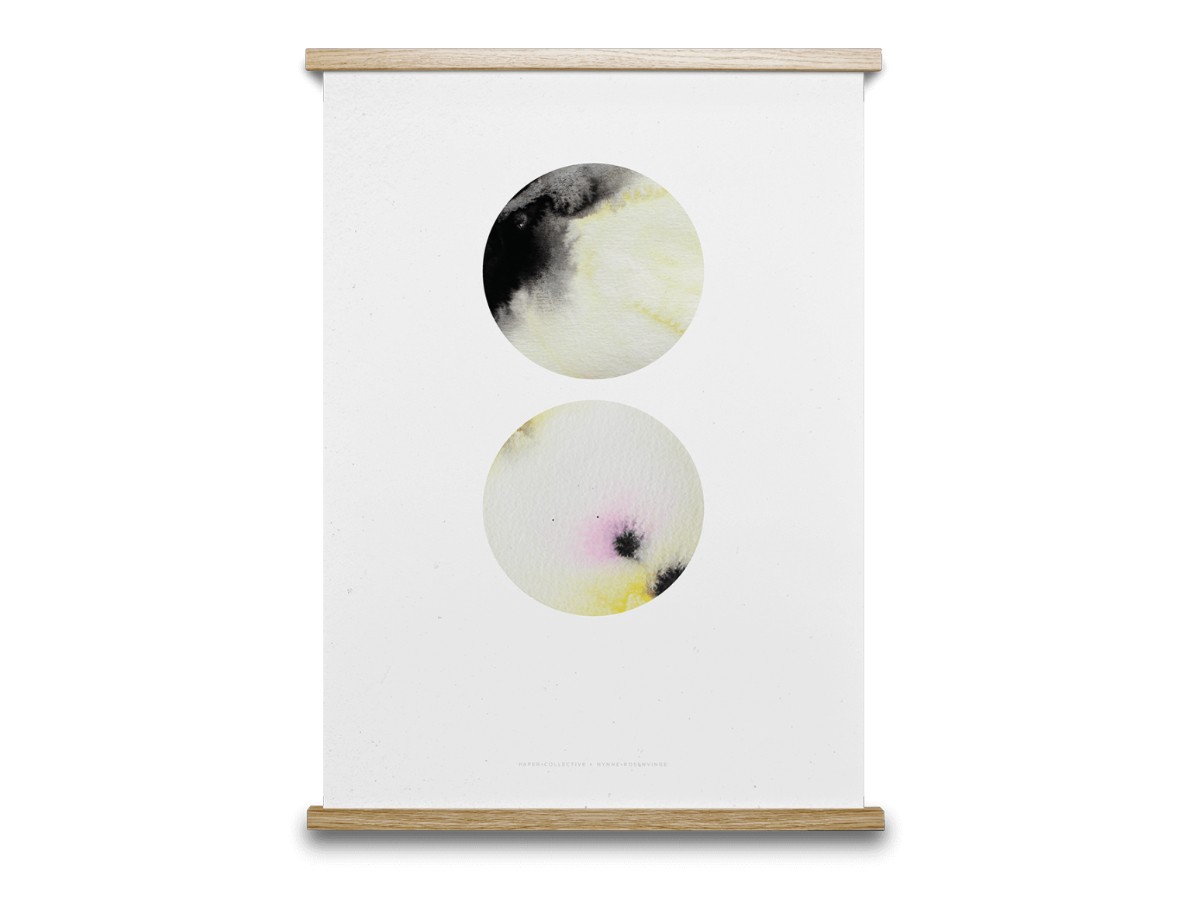 Buy the Paper Collective Twin Circles Print in 50 x 70cm at nest.co.uk