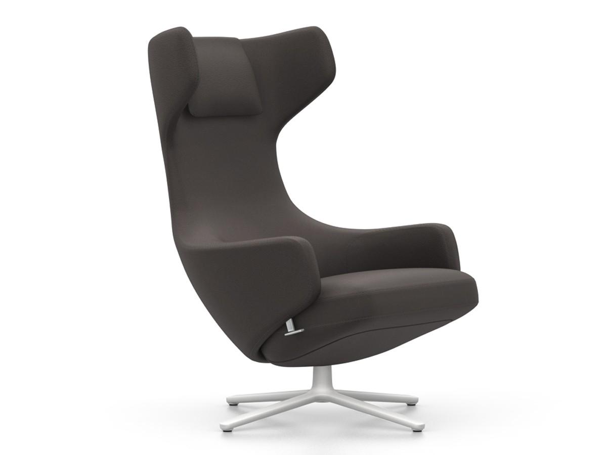 Buy the Vitra Grand Repos Lounge Chair Fabric Mello in Lounge Chair at ...