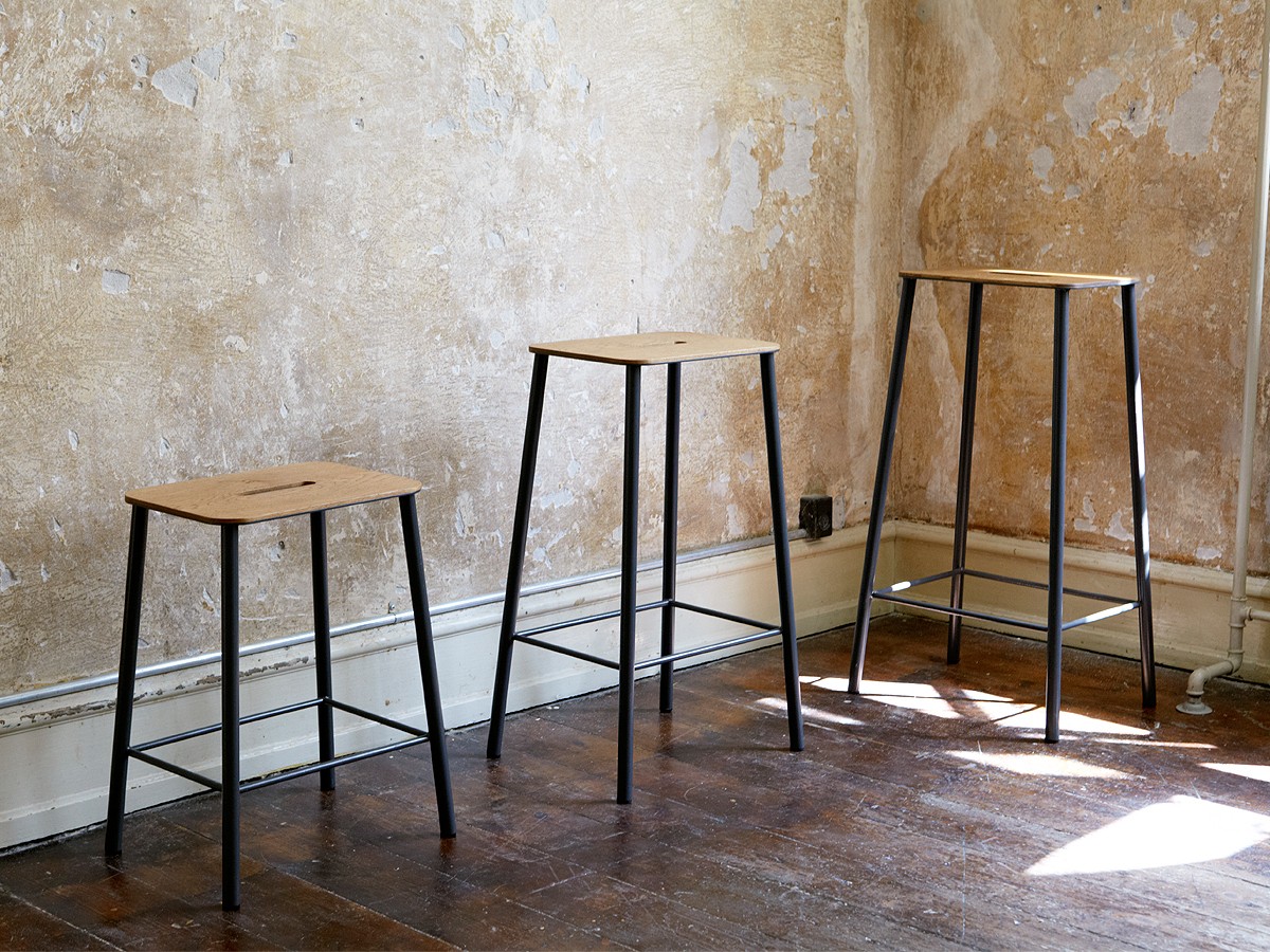 Buy the Frama Adam Stool Oak at nest.co.uk