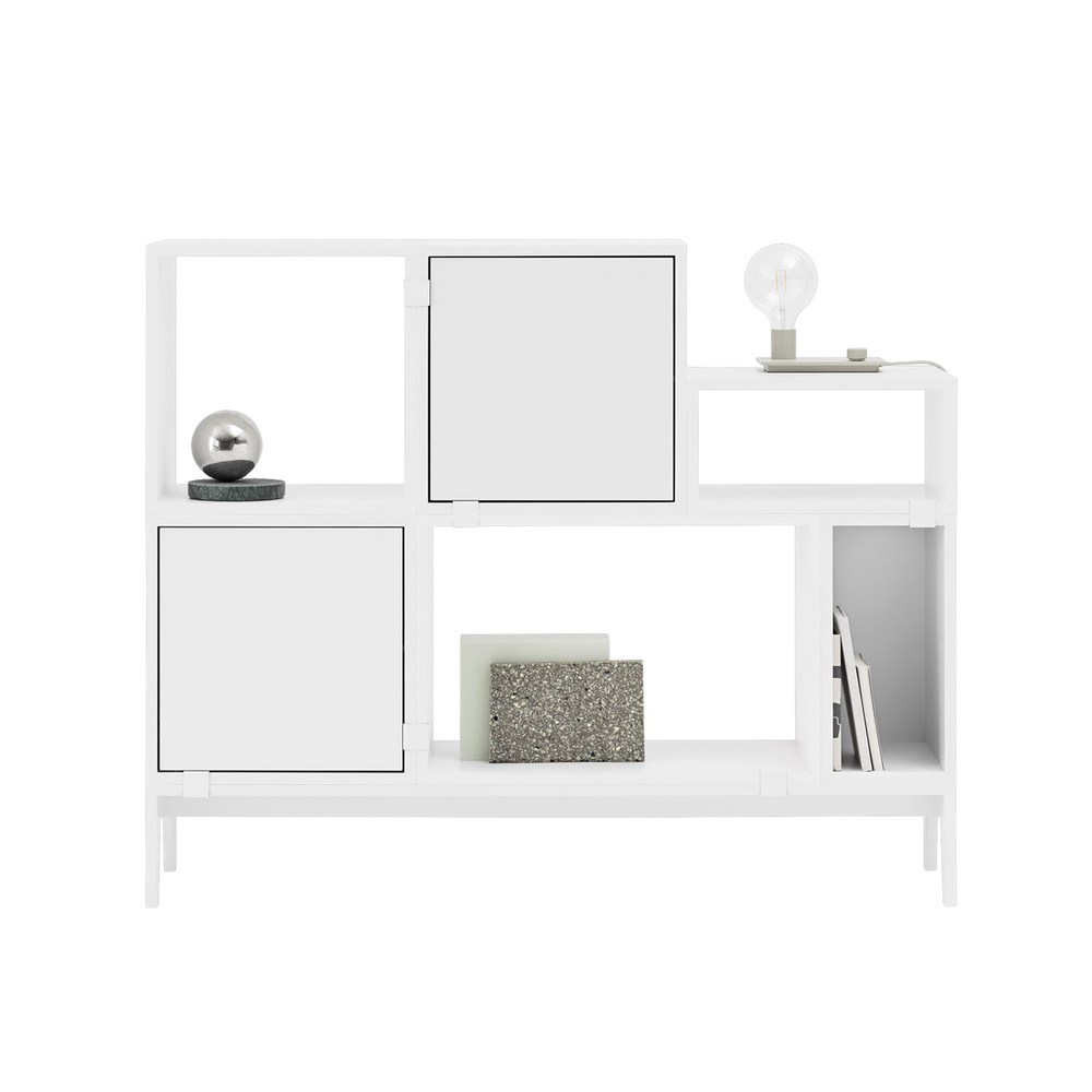 Buy the Muuto Stacked Shelving System 2.0 at nest.co.uk