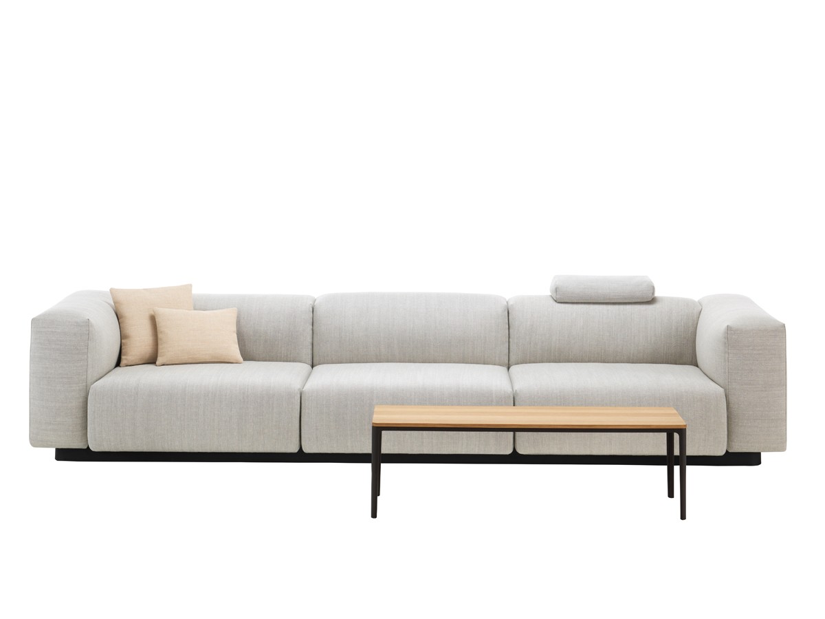 Buy the Vitra Soft Modular Sofa Three Seater at nest.co.uk