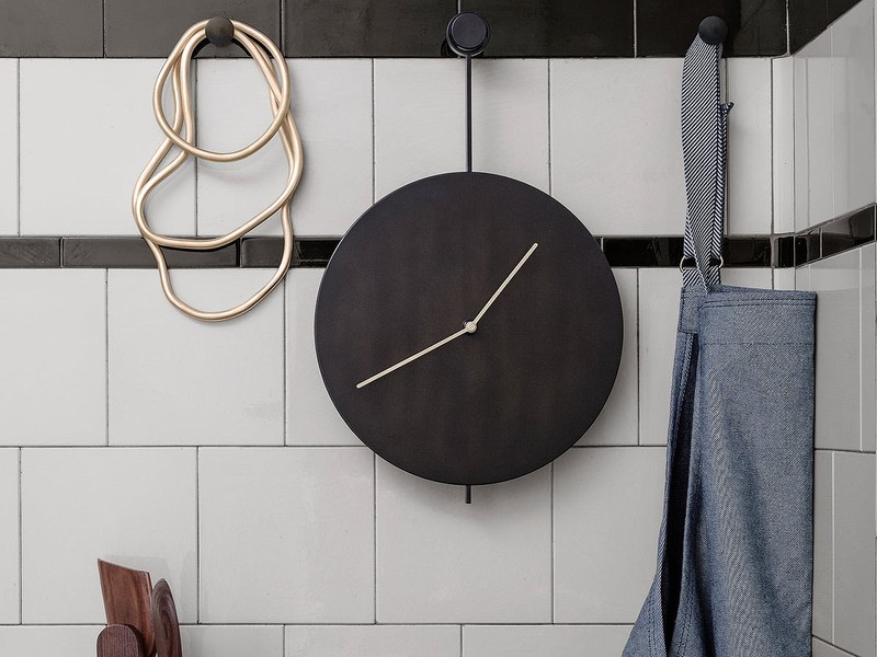 Buy the Ferm Living Trace Wall Clock at nest.co.uk