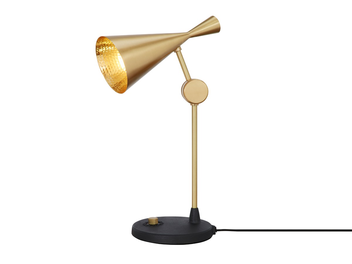 Buy the Tom Dixon Beat Table Lamp - Brass at nest.co.uk