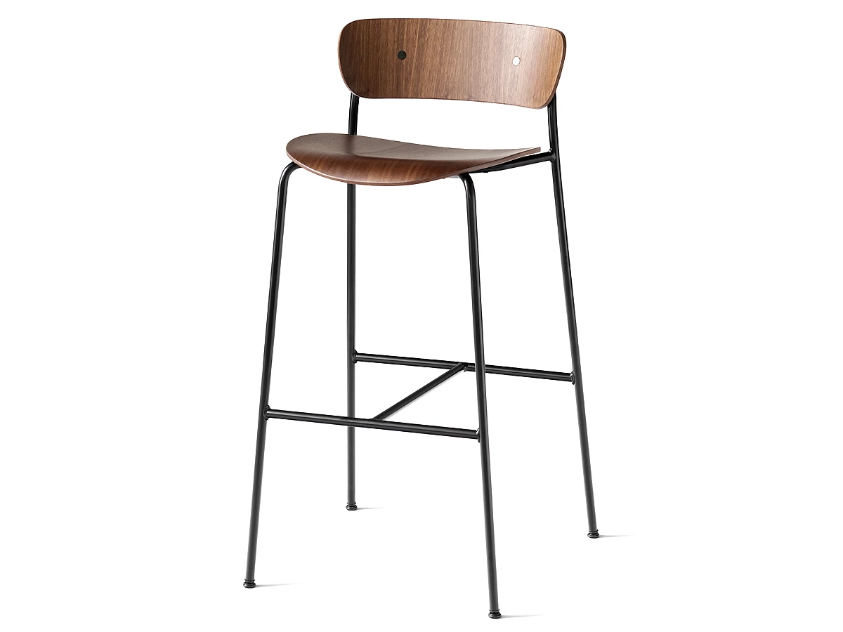 Buy the &Tradition AV9 Pavilion Bar Stool in AV9 - Unupholstered Seat ...