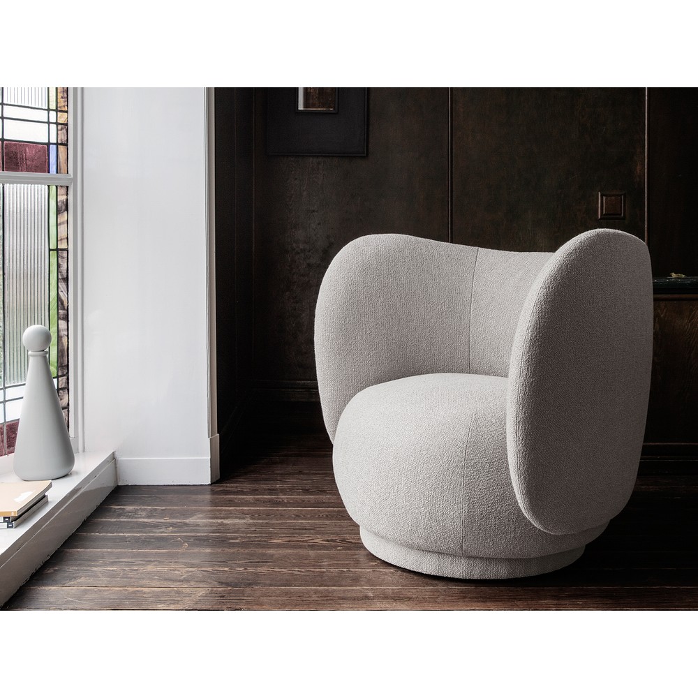 Buy the Ferm Living Rico Lounge Chair at nest.co.uk