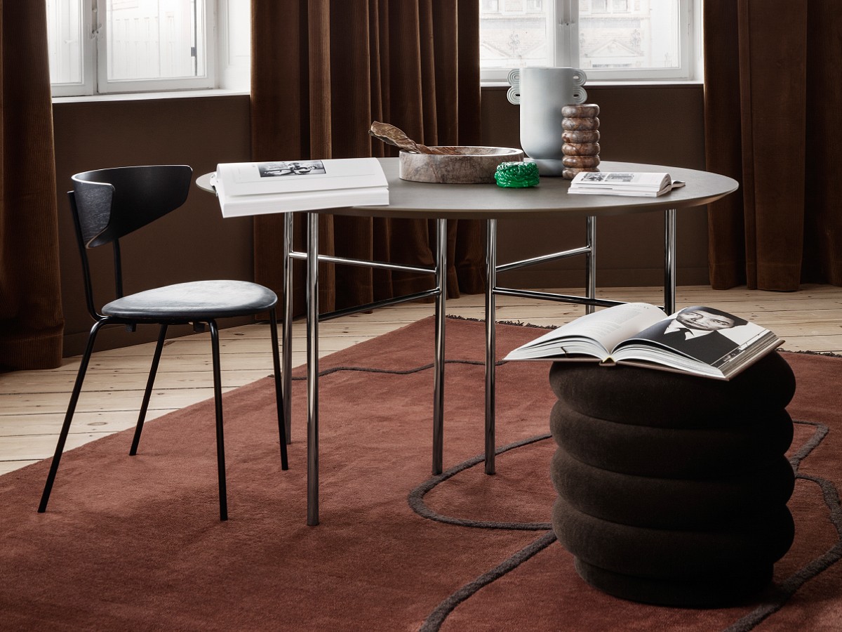 Buy the Ferm Living Herman Chair - Leather at nest.co.uk