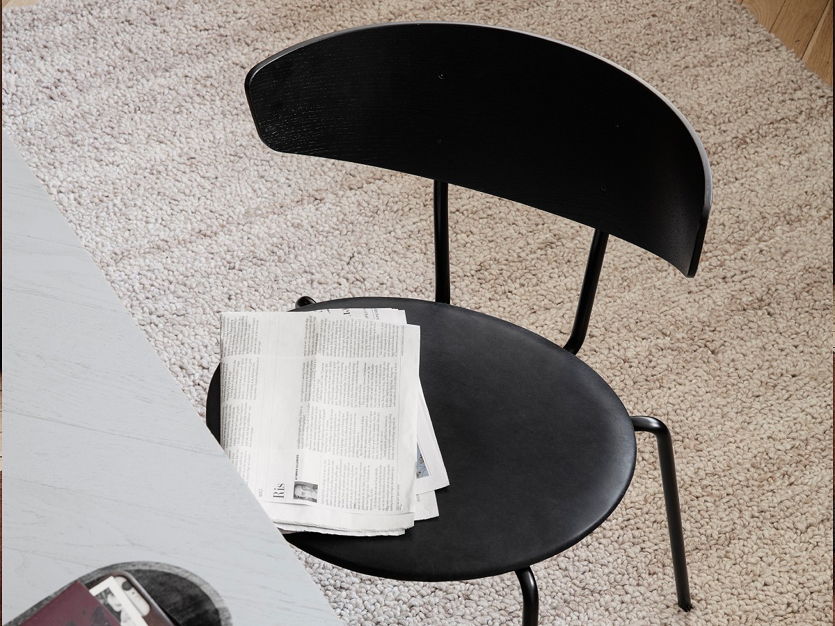 Buy the Ferm Living Herman Chair - Leather at nest.co.uk