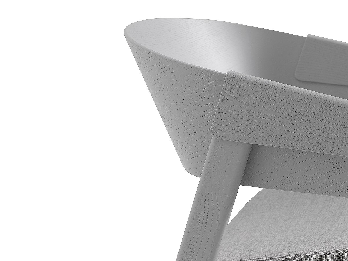 Buy the Muuto Cover Lounge Chair - Fabric at nest.co.uk