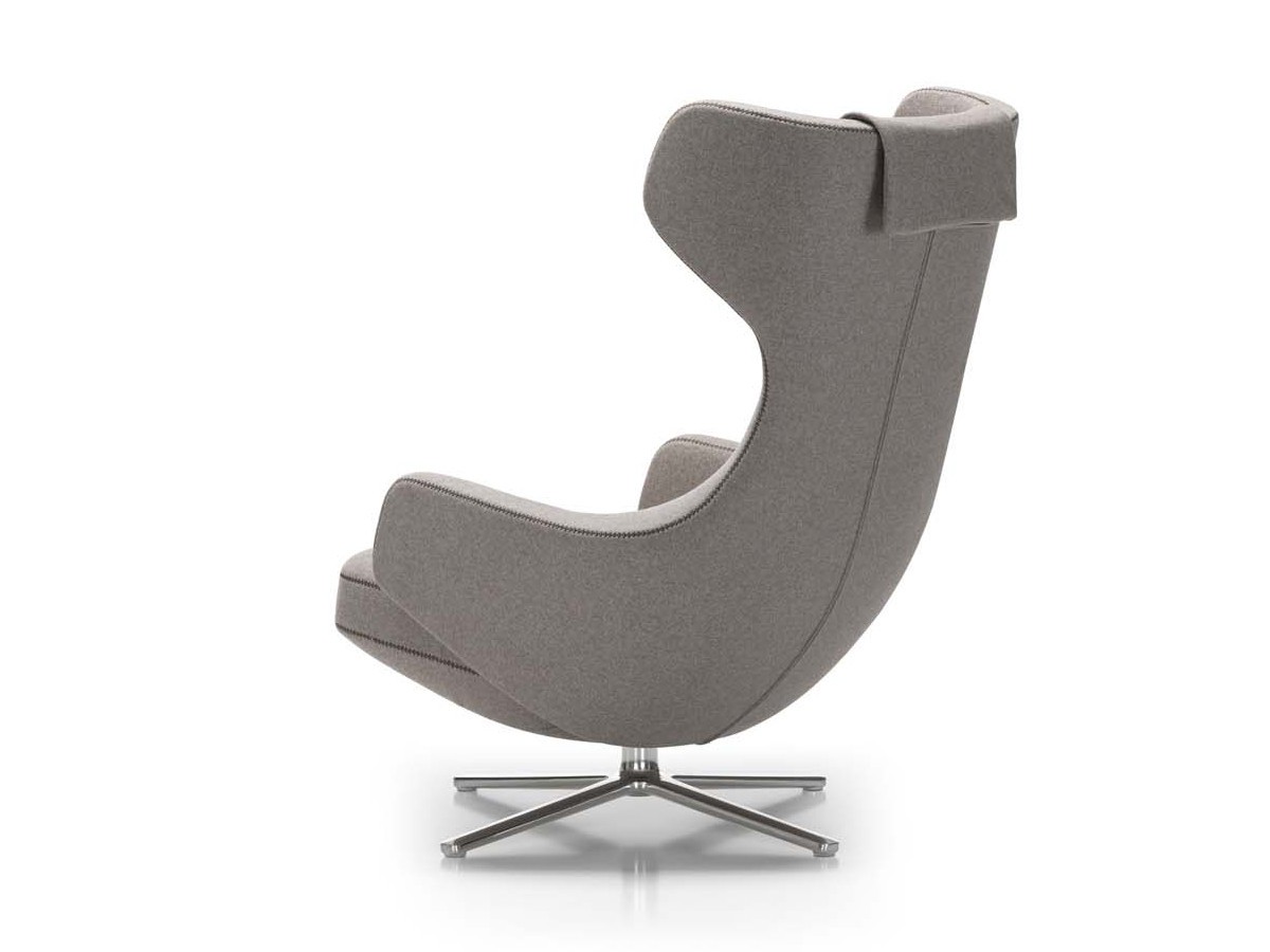 Buy the Vitra Grand Repos Lounge Chair in Grand Repos in Cosy Fabric at ...