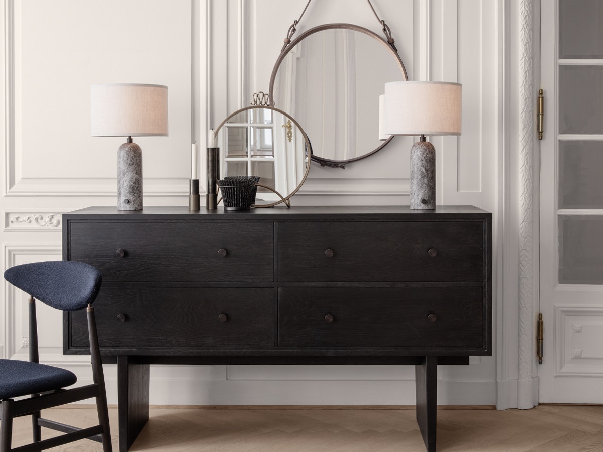 Buy the GUBI Gravity Table Lamp - Marble at nest.co.uk