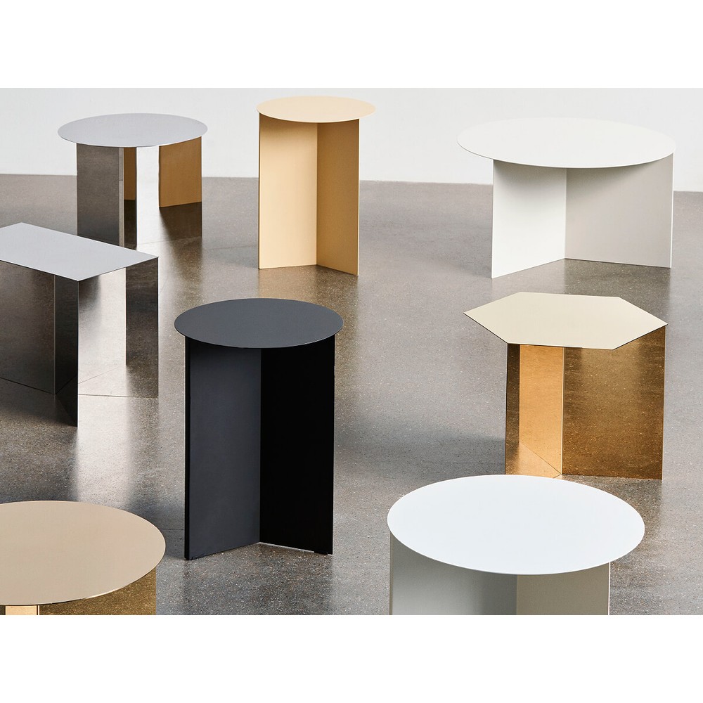 Buy the Hay Slit Table Round at nest.co.uk