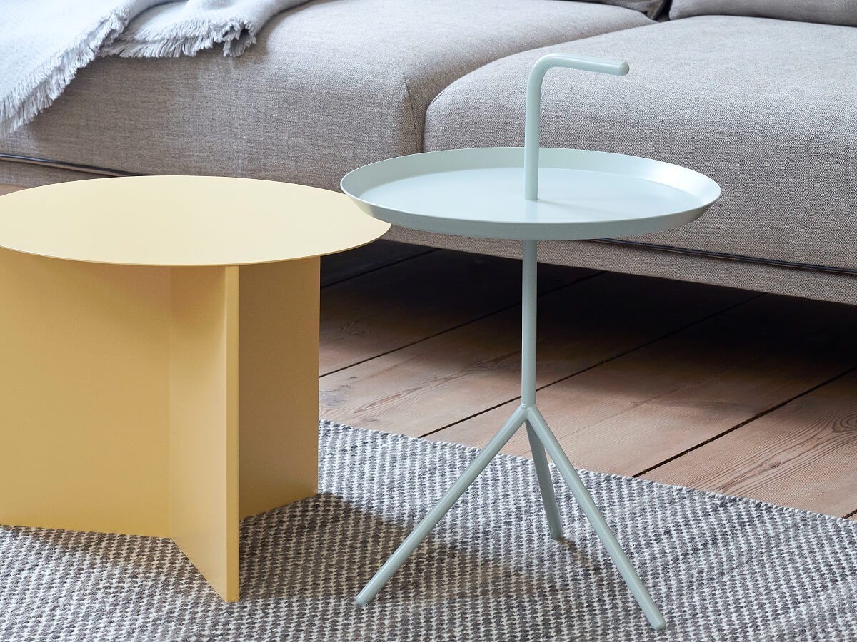 Buy the HAY Slit Table - Round at nest.co.uk