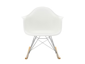 Buy the Vitra RAR Eames Plastic Rocking Chair - Golden Maple Base at ...