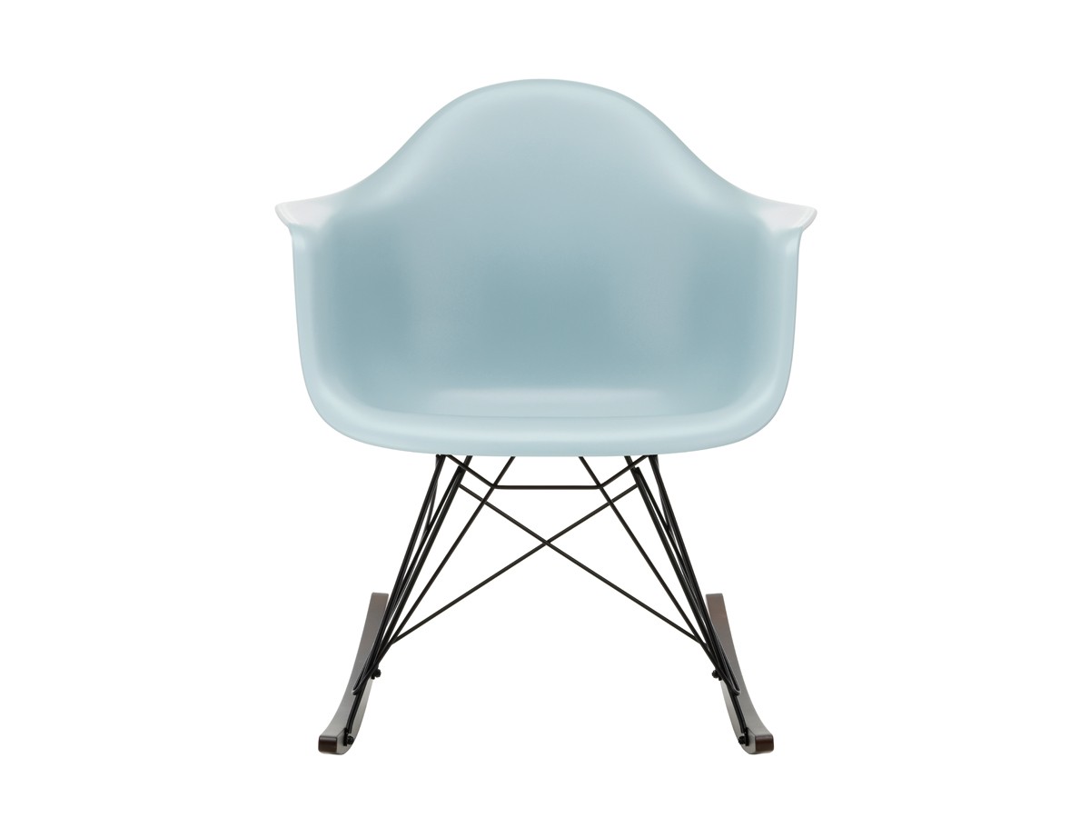 Buy the Vitra RAR Eames Plastic Rocking Chair - Dark Maple Base at nest ...