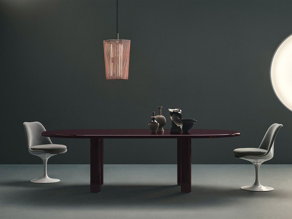 Buy the Knoll Studio Knoll Smalto Dining Table at nest.co.uk