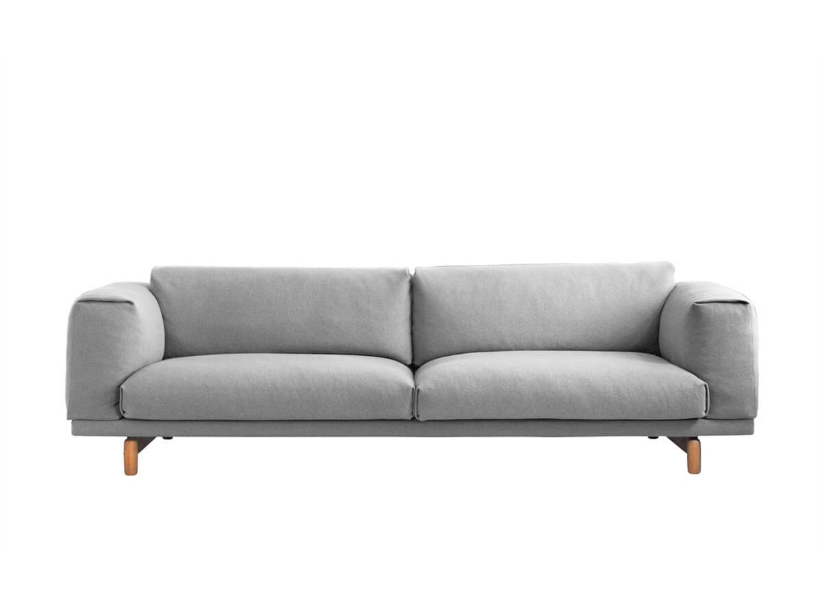 Buy the Muuto Rest Three Seater Sofa at nest.co.uk