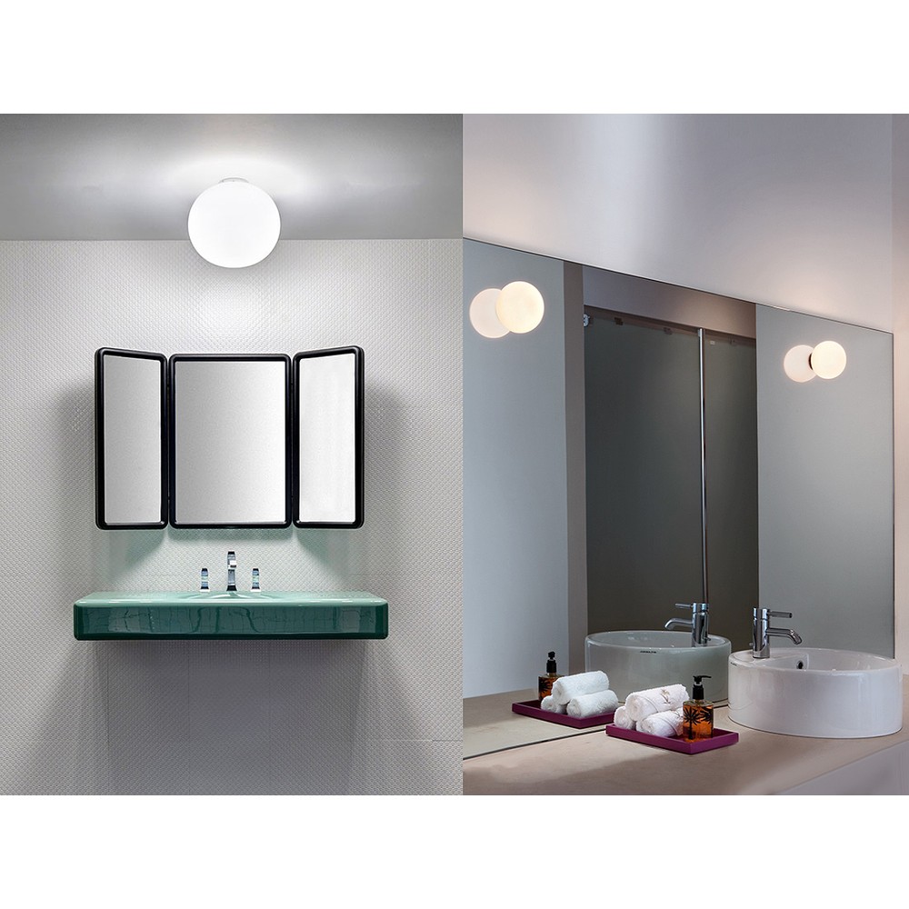 Buy the Flos Glo-Ball Zero Ceiling/Wall Light at nest.co.uk