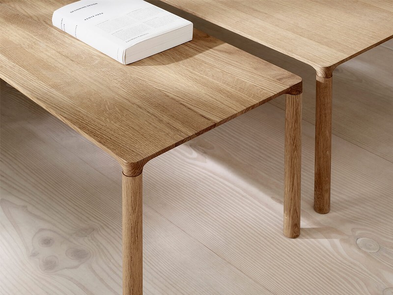 Buy the Fredericia Piloti Side Table - Rectangular at nest.co.uk