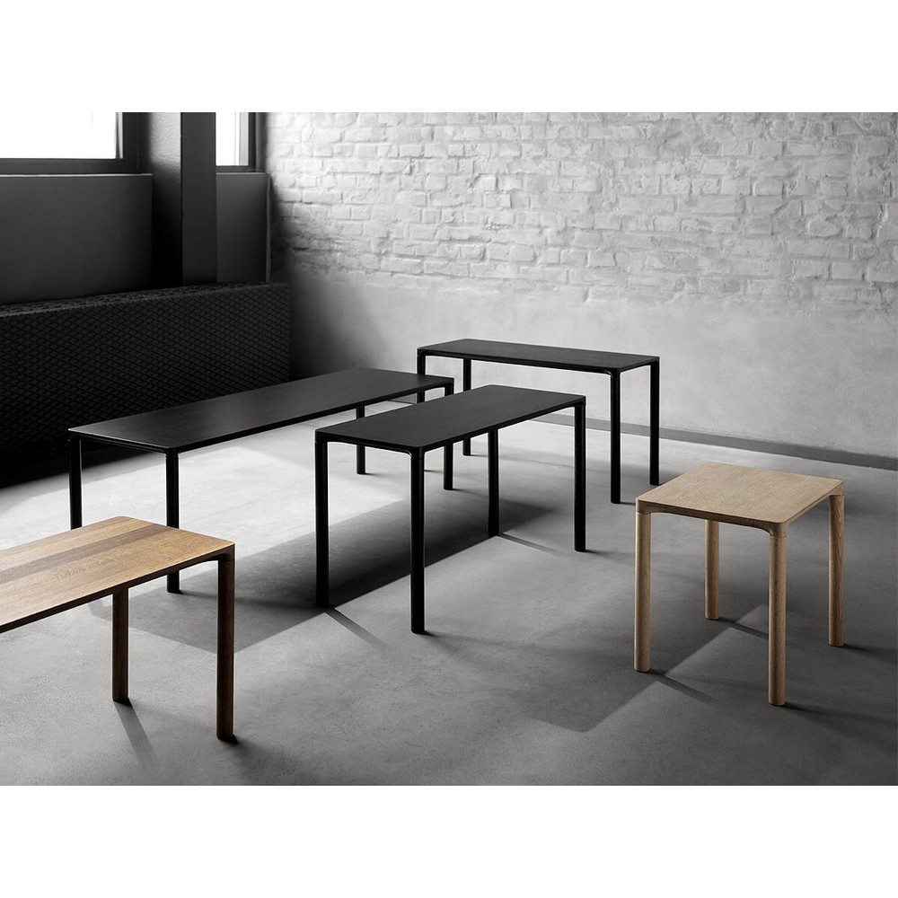 Buy the Fredericia Piloti Side Table - Rectangle at nest.co.uk