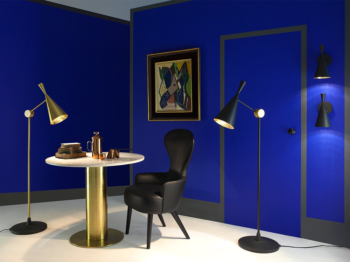 Buy the Tom Dixon Beat Wall Light Black at nest.co.uk