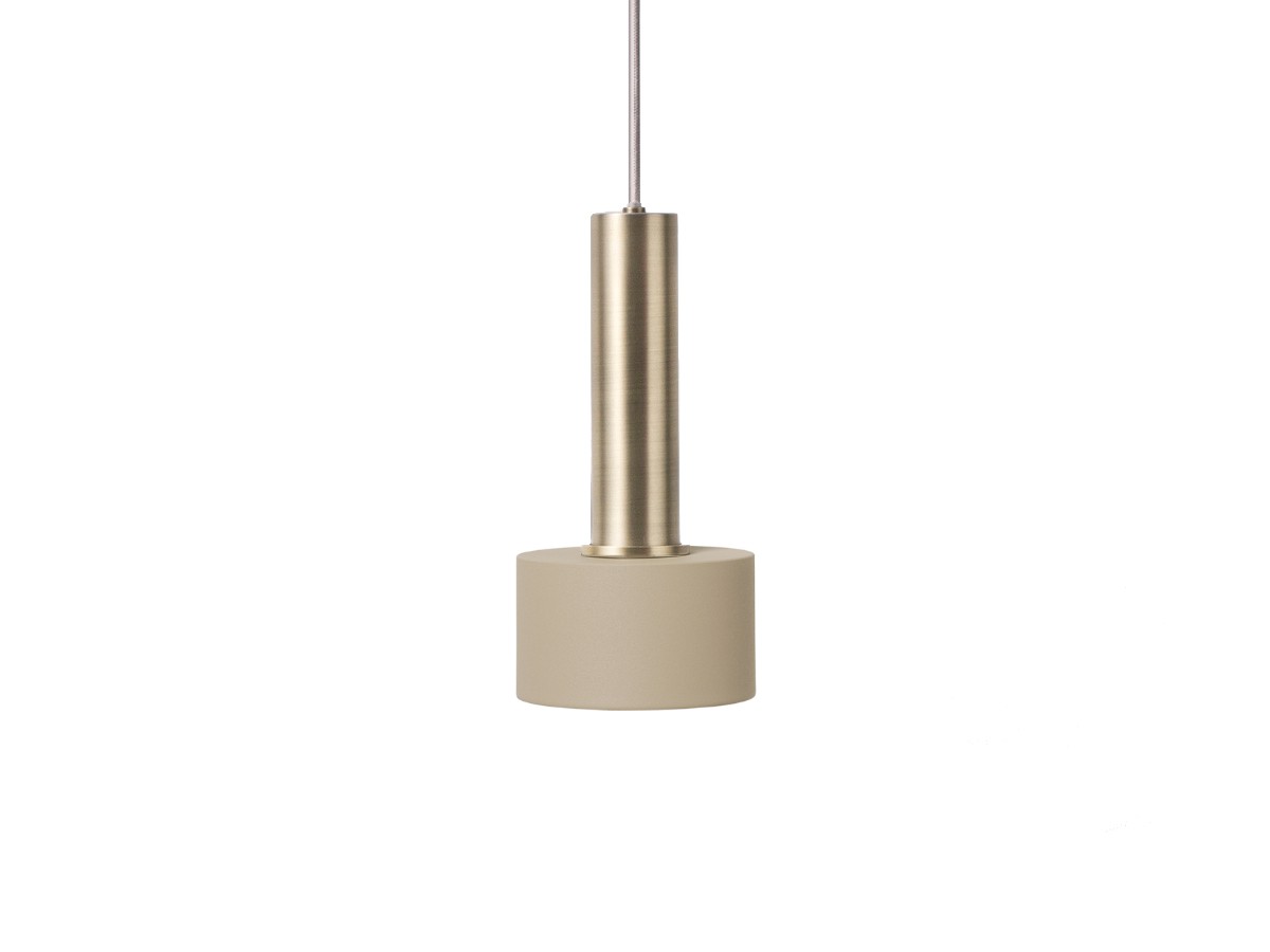 Buy the Ferm Living Collect Pendant Light with Disc Shade - High Brass ...