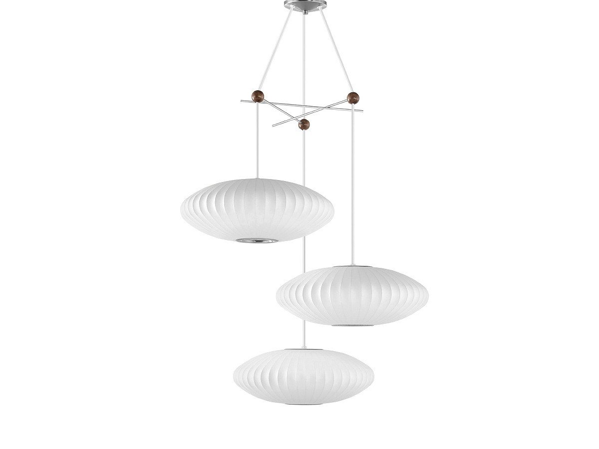 Buy the Hay Nelson Triple Bubble Lamp Cluster - Saucer at nest.co.uk