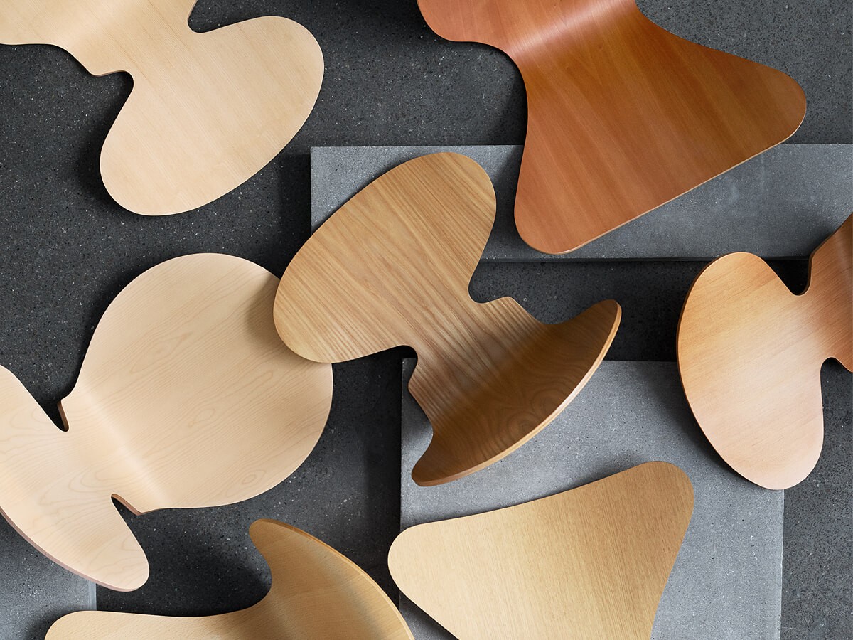 Buy the Fritz Hansen Ant Dining Chair - Natural Wood at nest.co.uk