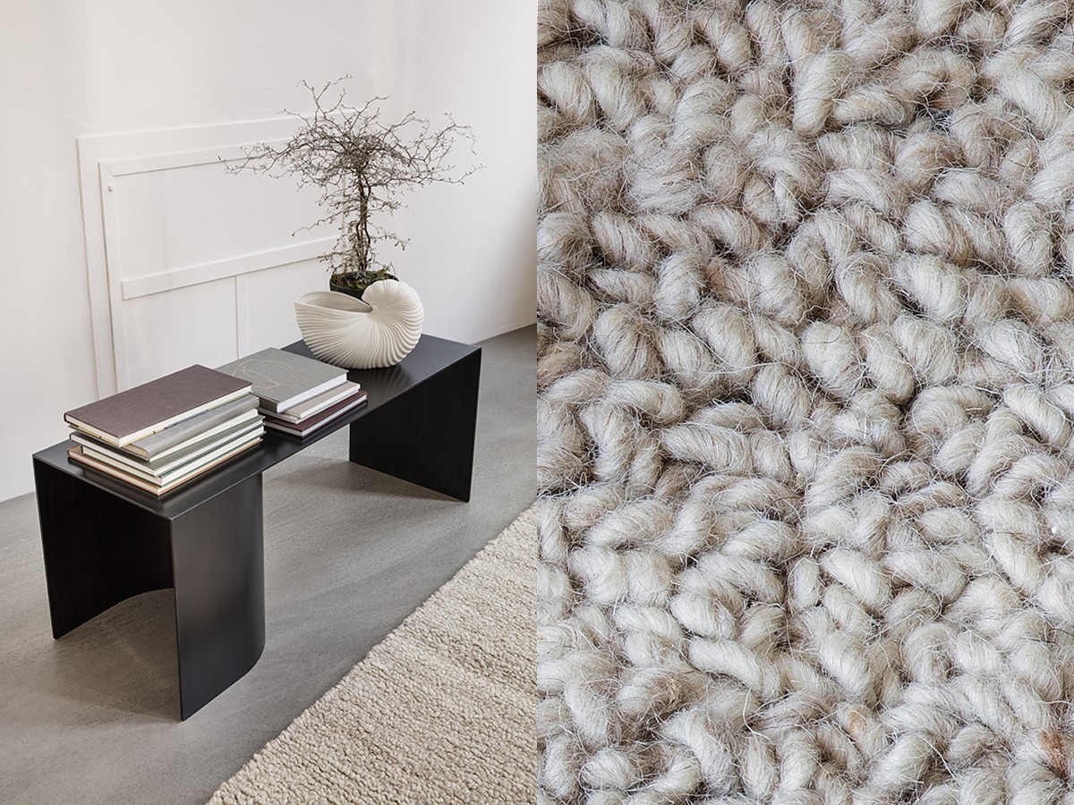 Buy the Ferm Living Shade Loop Rug at nest.co.uk