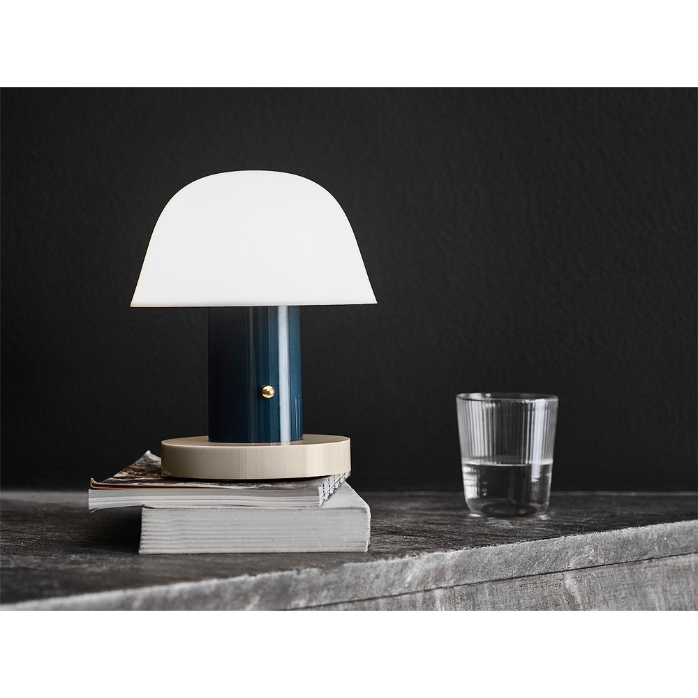 Buy the &Tradition JH27 Setago Portable Table Lamp at nest.co.uk