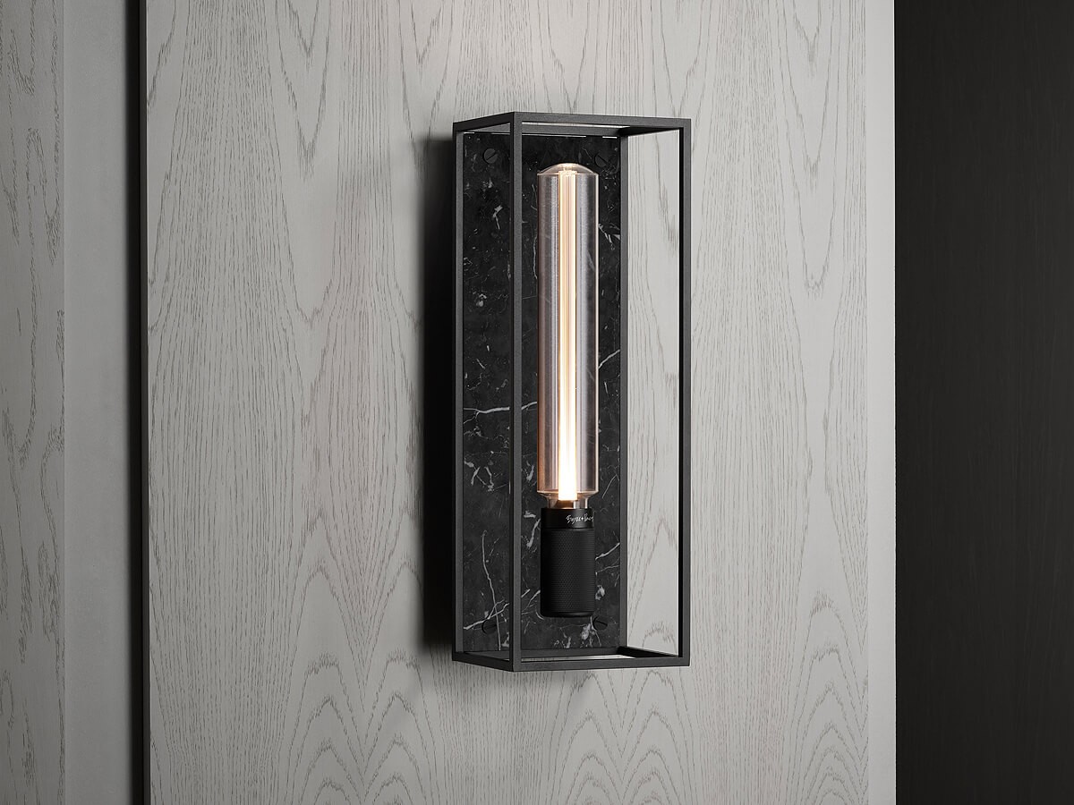 Buy the Buster + Punch Caged Wall Light - Large at nest.co.uk