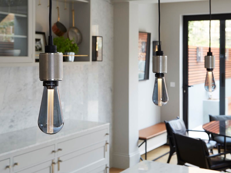 Buy the Buster + Punch Heavy Metal Pendant Light - Buster Teardrop Bulb ...