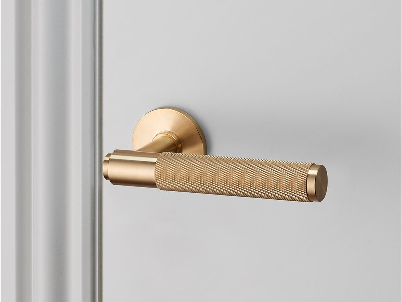 Buy the Buster + Punch Door Lever Handle - Sprung at nest.co.uk