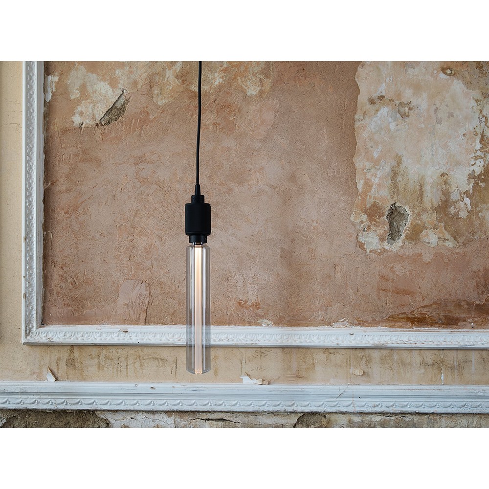 Buy the Buster + Punch Heavy Metal Pendant Light - Buster Tube Bulb at ...