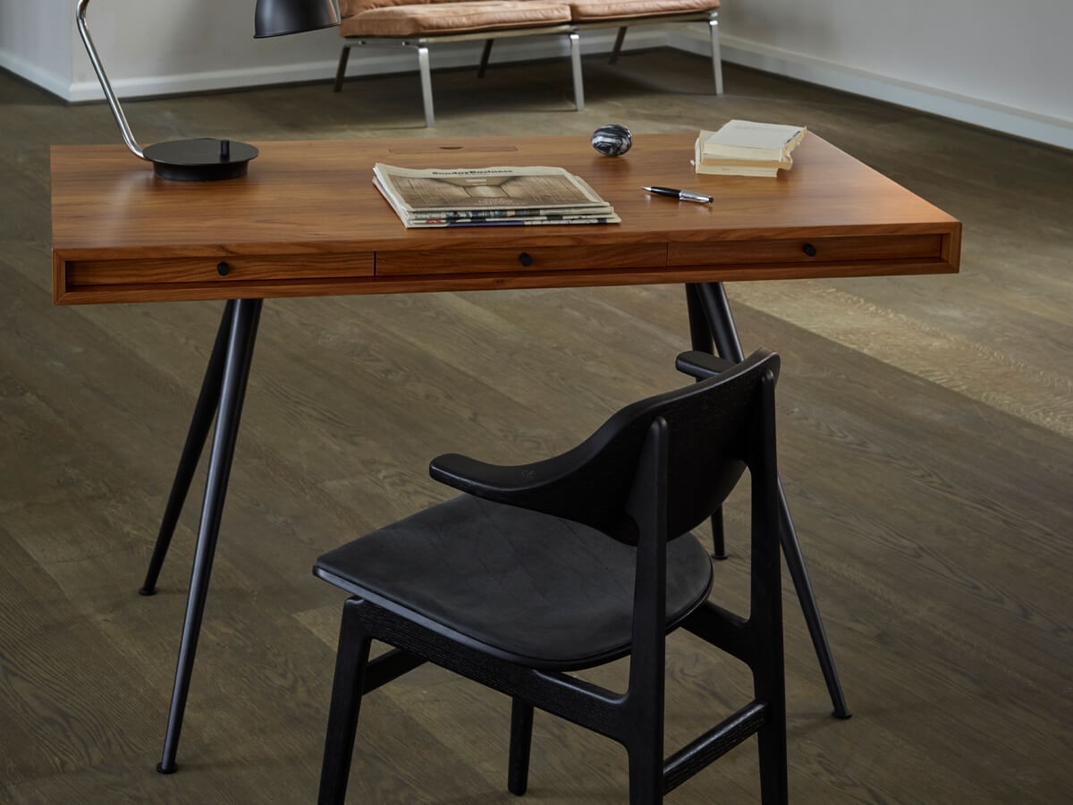Buy the NORR11 Buffalo Dining Chair - Vintage Leather at nest.co.uk