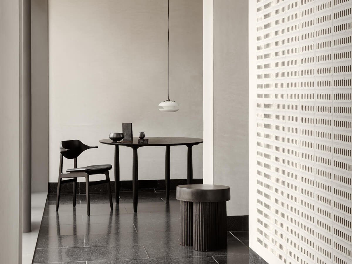 Buy the NORR11 Buffalo Dining Chair - Vintage Leather at nest.co.uk