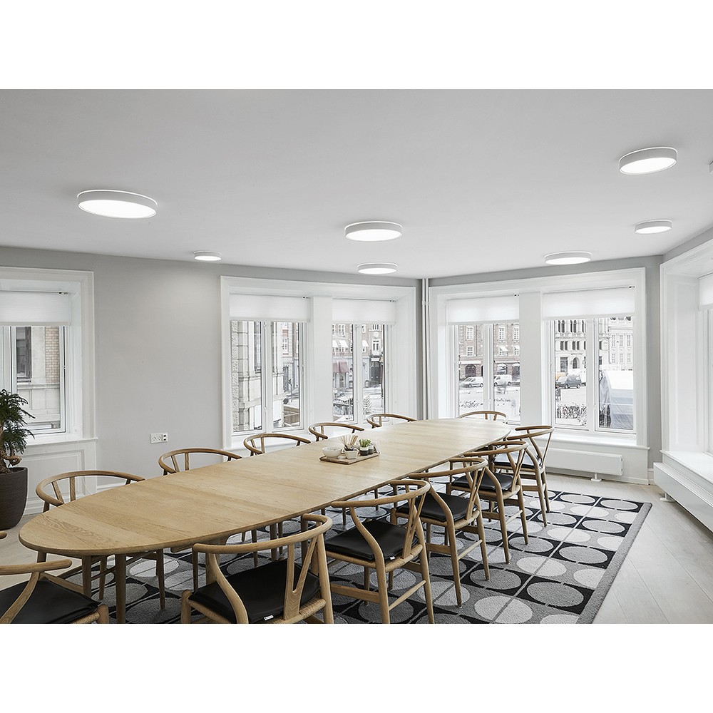 Buy the Louis Poulsen Slim Round Semi Recessed Ceiling Light at nest.co.uk