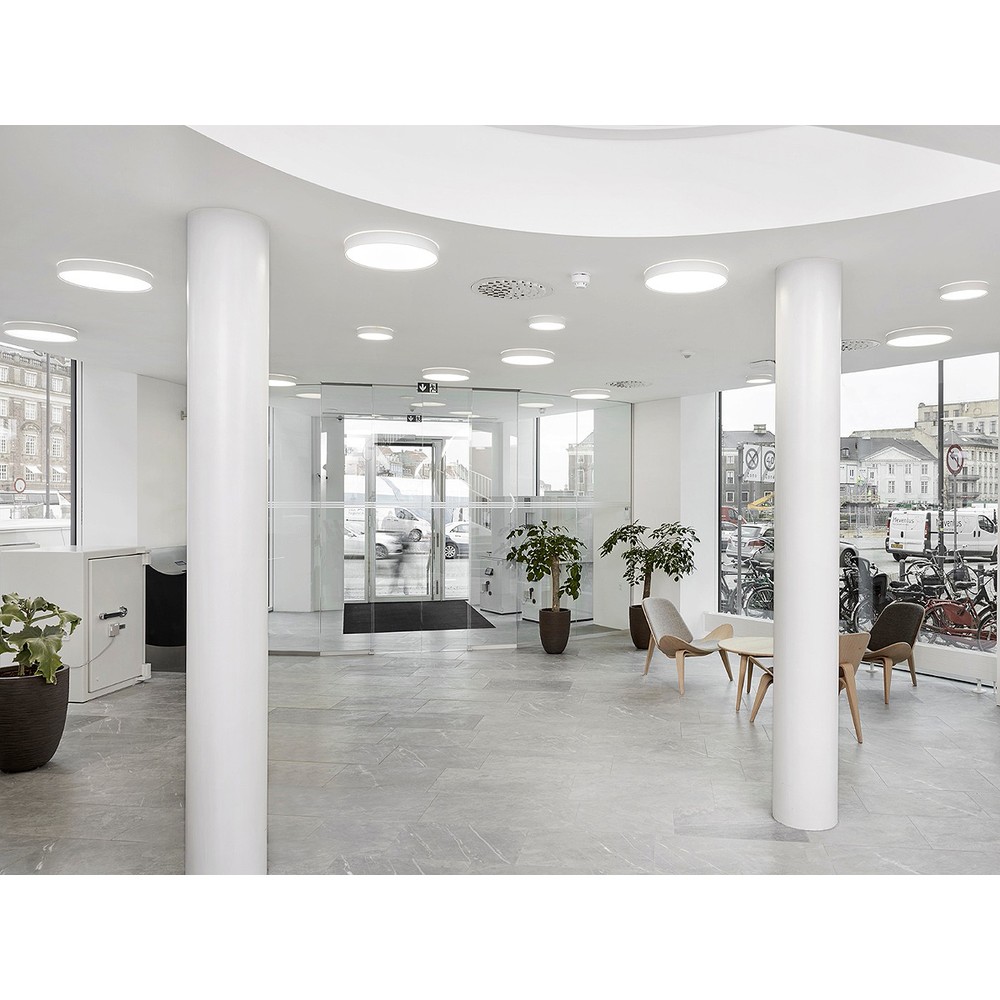 Buy the Louis Poulsen Slim Round Semi Recessed Ceiling Light at nest.co.uk