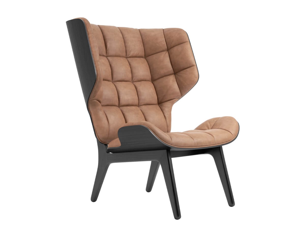 Buy the NORR11 Mammoth Chair - Vintage Leather at nest.co.uk