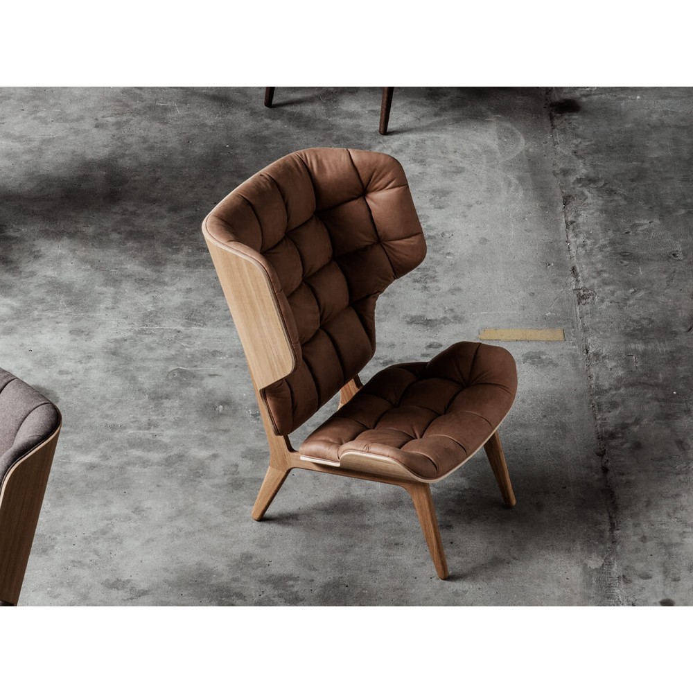 Buy the NORR11 Mammoth Chair - Vintage Leather at nest.co.uk