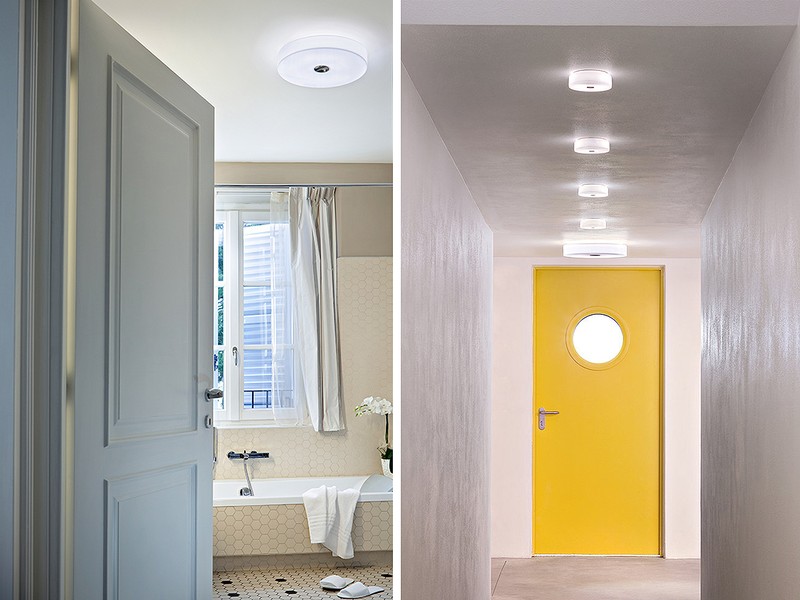 Buy the Flos Button Wall/Ceiling Light at nest.co.uk