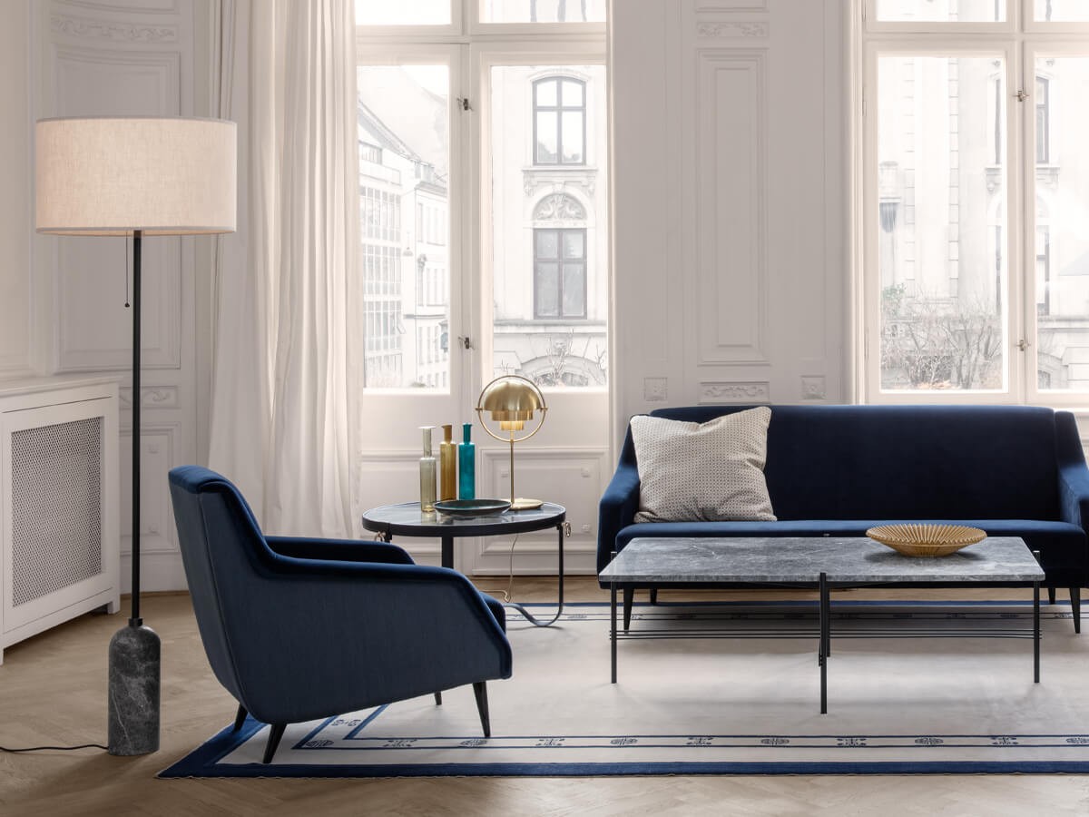 Buy the Gubi Multi-Lite Table Lamp - Brass at nest.co.uk