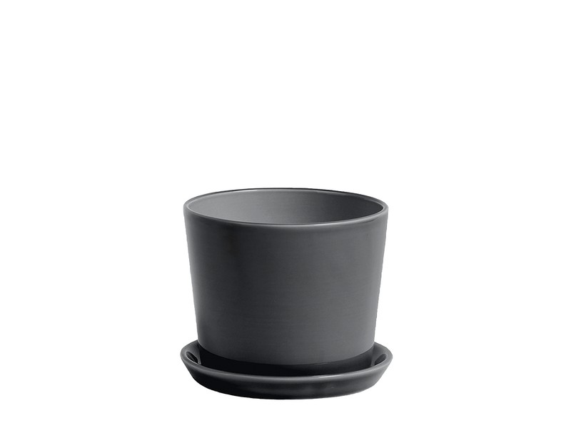 Buy the Hay Botanical Plant Pot with Saucer at nest.co.uk