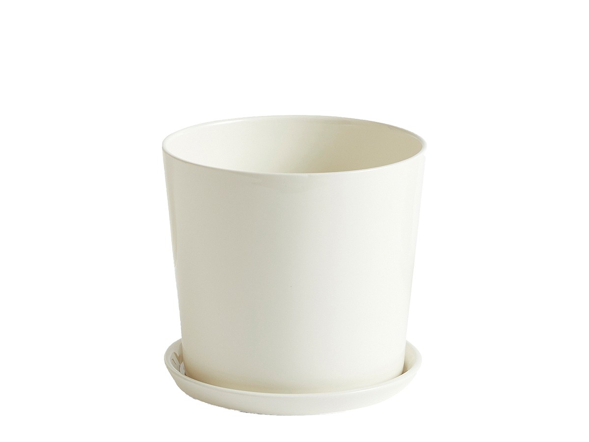 Buy the HAY Botanical Plant Pot with Saucer at nest.co.uk