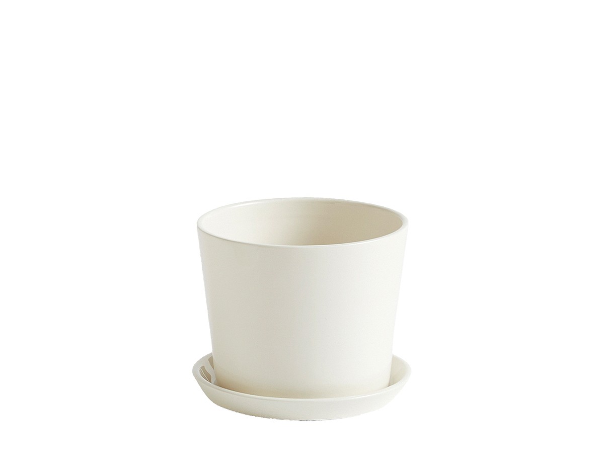 Buy the HAY Botanical Plant Pot with Saucer at nest.co.uk
