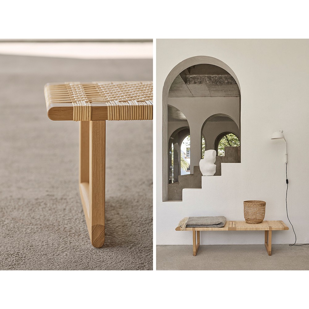 Buy the Carl Hansen & Son BM0488 Table Bench at nest.co.uk