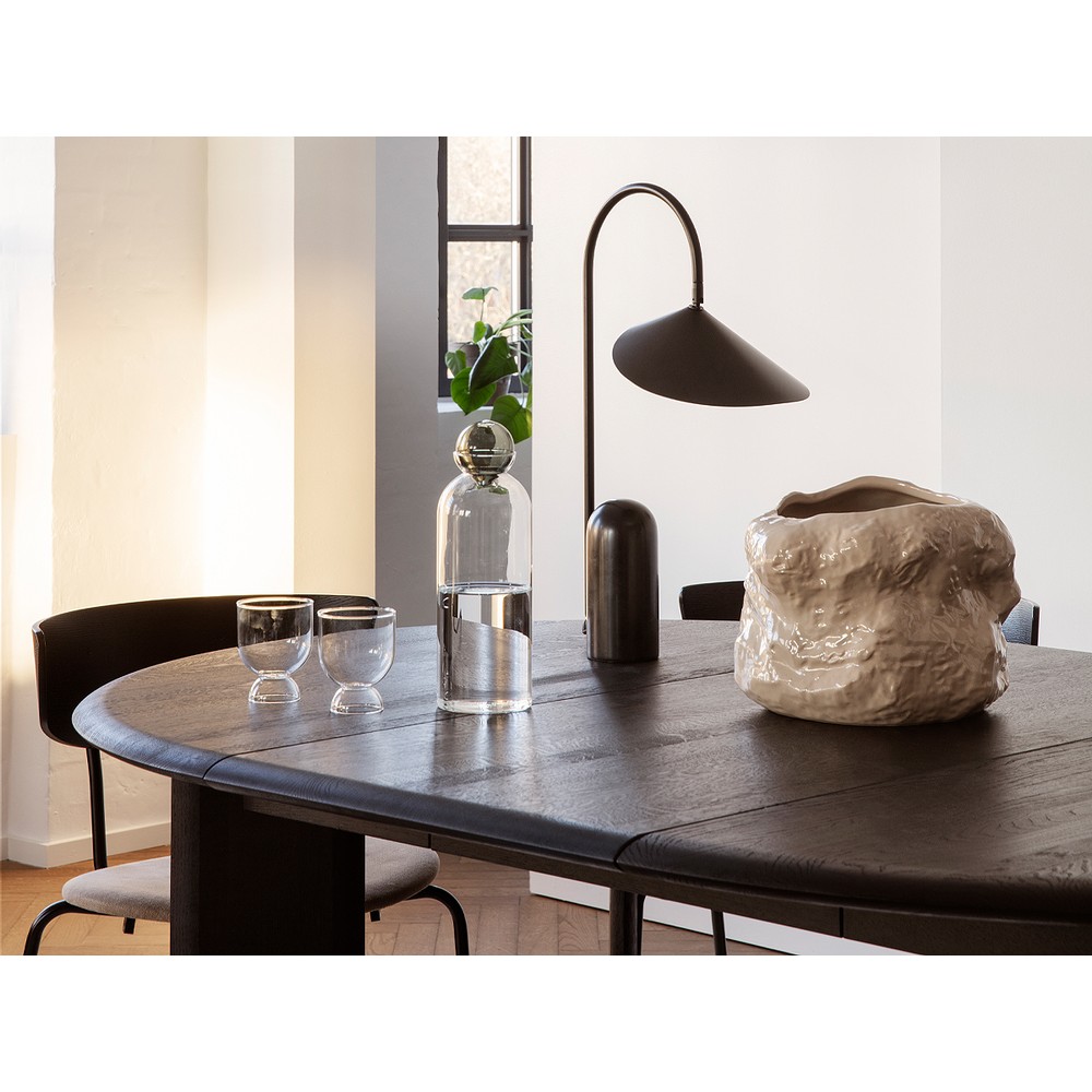 Buy the Ferm Living Bevel Extendable Table at nest.co.uk