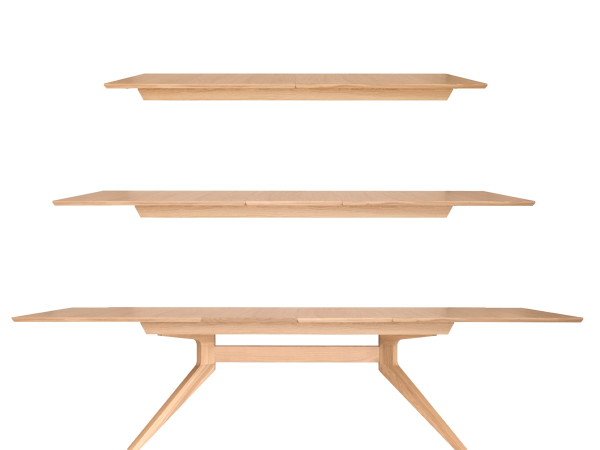 Buy the Case Furniture Cross Extending Dining Table at nest.co.uk