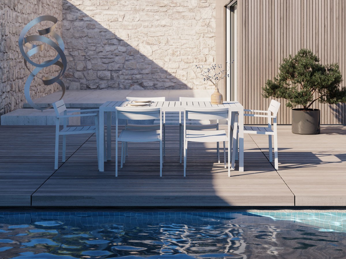 Buy the Case Furniture Eos Outdoor Rectangular Table at nest.co.uk