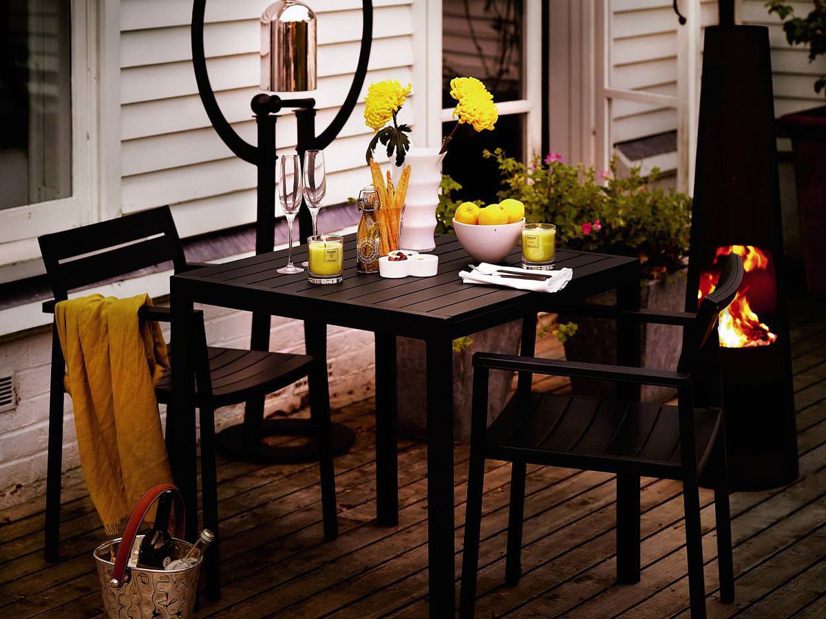 Buy the Case Furniture Eos Outdoor Square Table at nest.co.uk